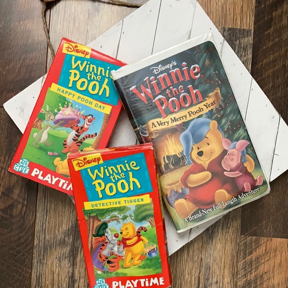 Disney | Media | Bundle Of 3 Disney Winnie The Pooh Movies | Poshmark